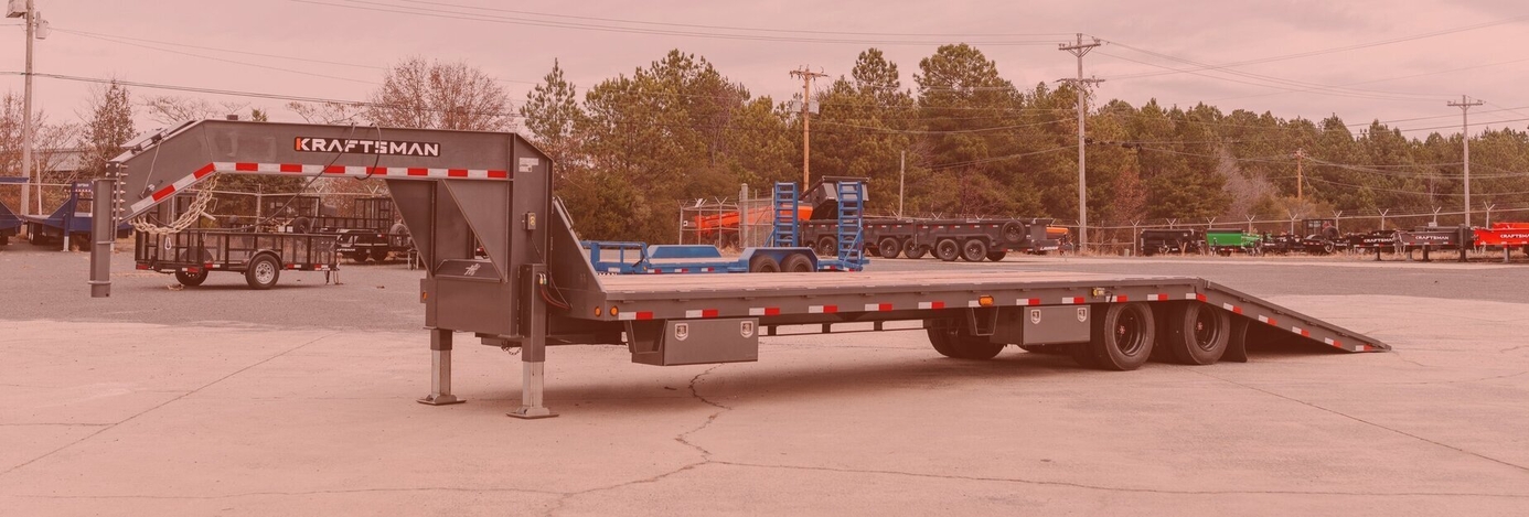Gooseneck Flatbed Trailers | Kraftsman Trailers