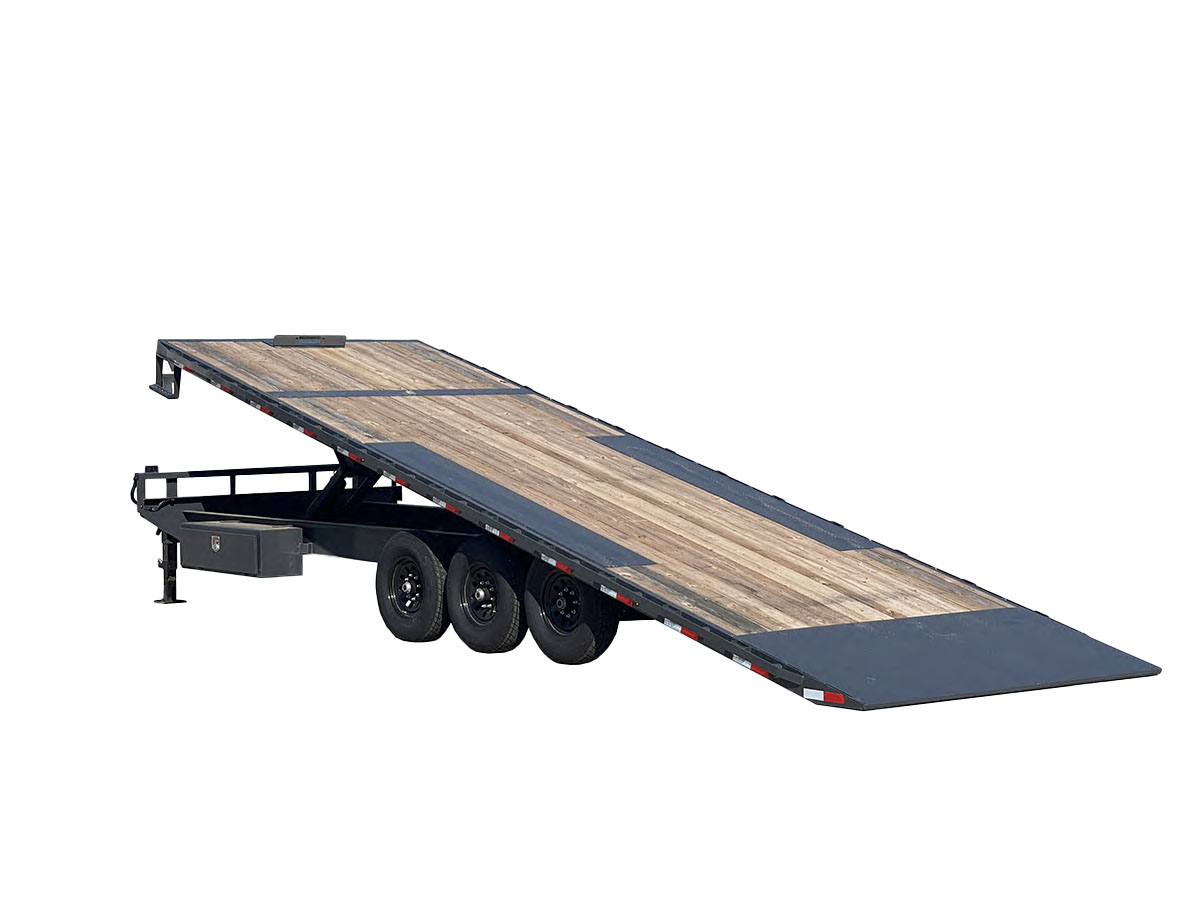 10.5 Ton Lamar Deckover Flatbed Tilt Trailer | Kraftsman Trailers