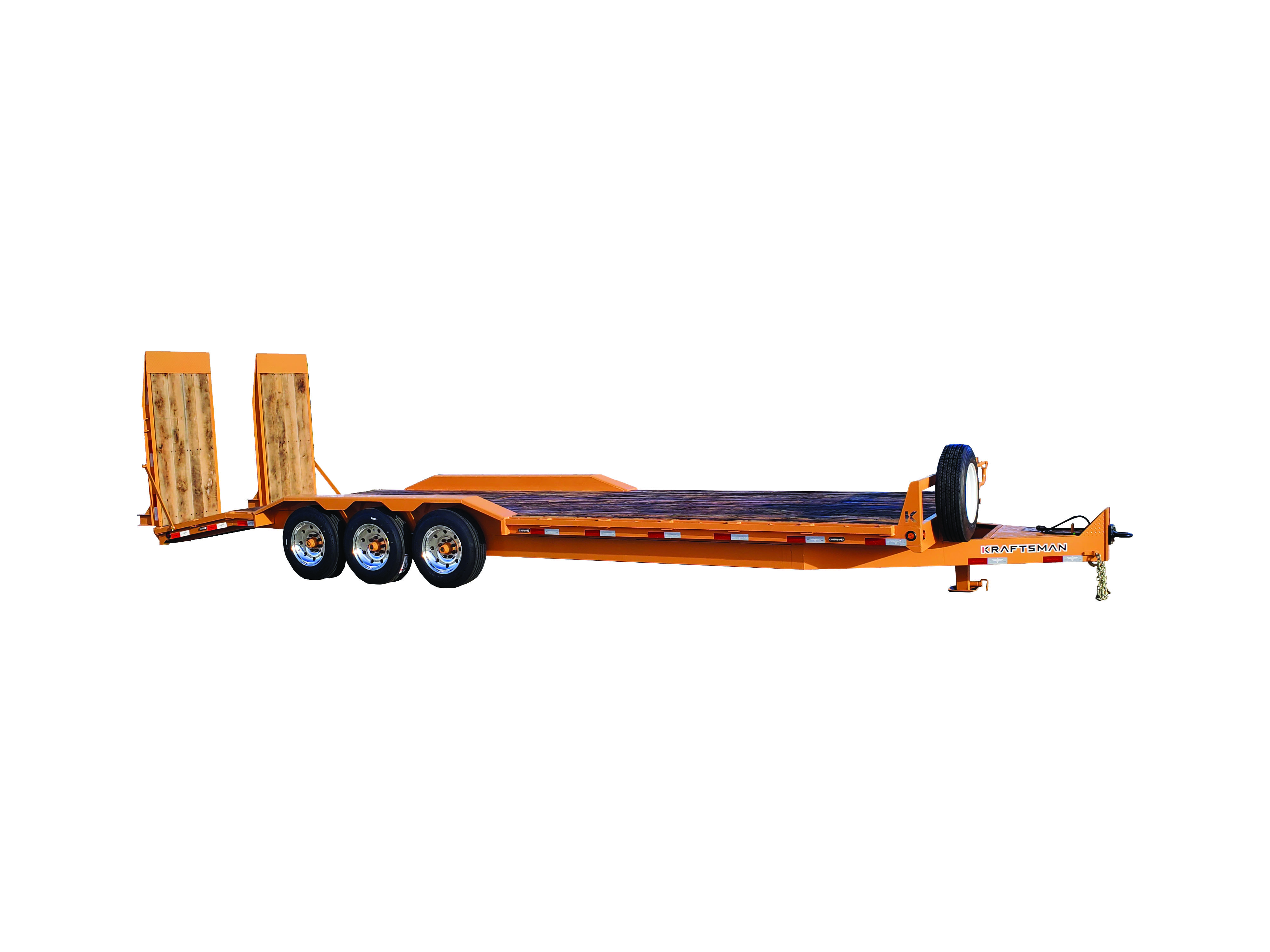 E8-22 SW Super-Wide Fender Equipment Trailer | Kraftsman Trailers